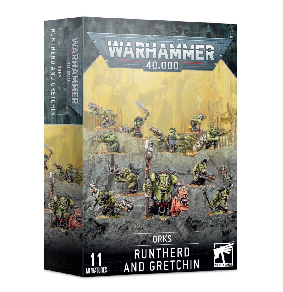 GW 50-16 Warhammer 40k - Orks: Runtherd And Gretchin - Sklep Modelarski ...