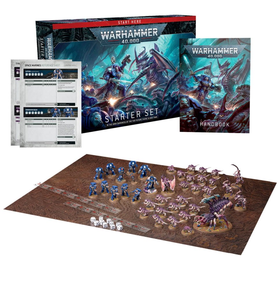 GW 40-03 Warhammer 40k - Warhammer 40000: Starter Set - Sklep ...